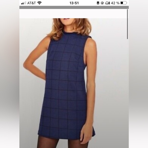 Urban Outfitters | Dresses | Cooperative Urban Outfitters Grid Pattern ...